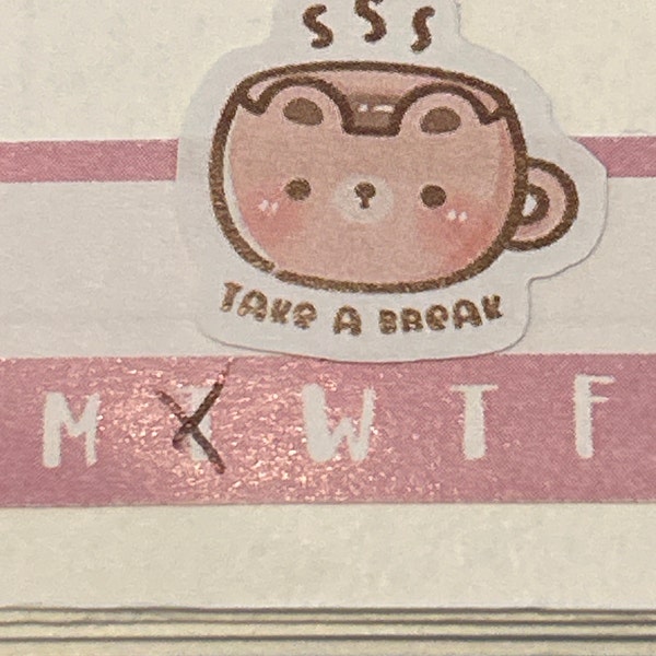 Kawaii Digital Planner/ One Month Digital Planner/ Undated Digital ...