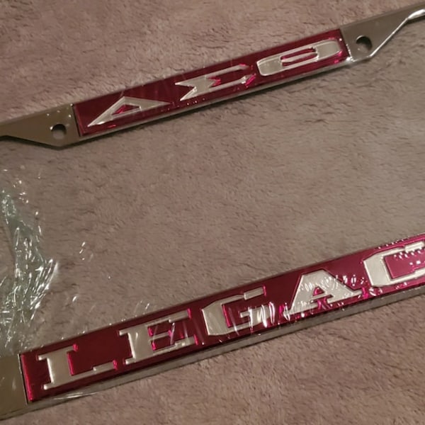 1911 Kappa Alpha Psi W/ Diamond License Plate Red Background Mirror ...