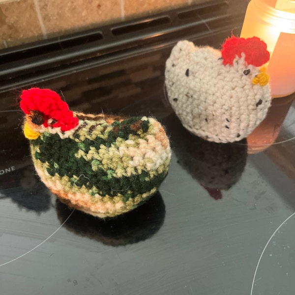 CROCHET PATTERN "cute Chicken". Сhicken Crochet Pattern. Amigurumi ...