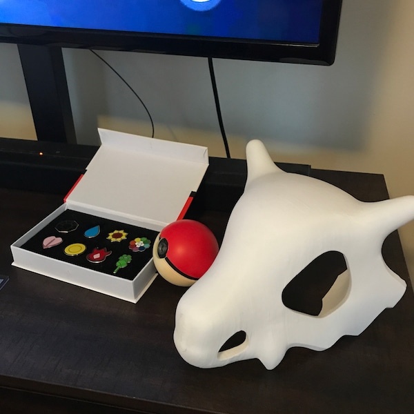 Pokémon Cubone Skull - 3D Printed - Wearable Cosplay Mask - Etsy