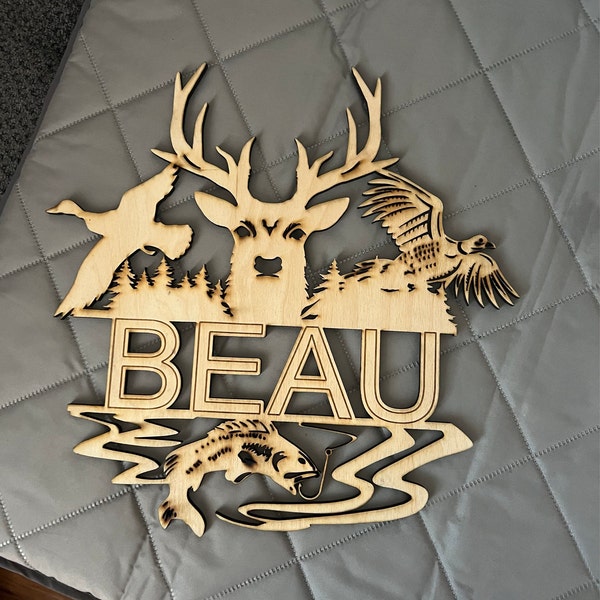 Rustic Utah Home Accent - Laser Engraved Mountain Decor for Table or ...