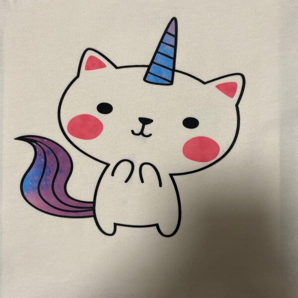 Unicorn Cat SVG DXF Files for Cricut or Silhouette Caticorn Kittycorn ...