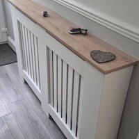 Oak Top Custom Radiator Cover - Etsy UK