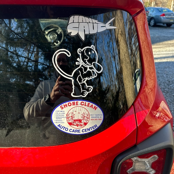 Popeye Eugene the Jeep Decal for Car Bumper Sticker Waterproof Cartoon ...