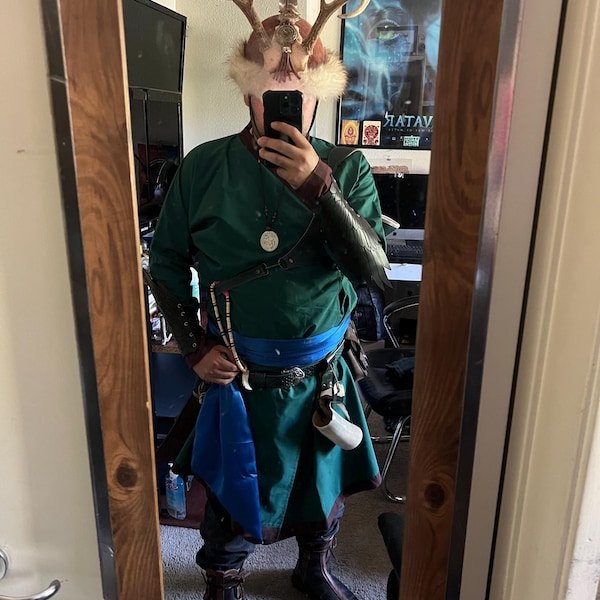 Hooded Monk Robe, Medieval Robe, Cultist Costume, Priest Habit, Ritual ...