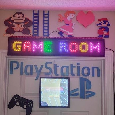 Galaxian Retro Arcade Game 3-D Printed Wall Decor - Etsy
