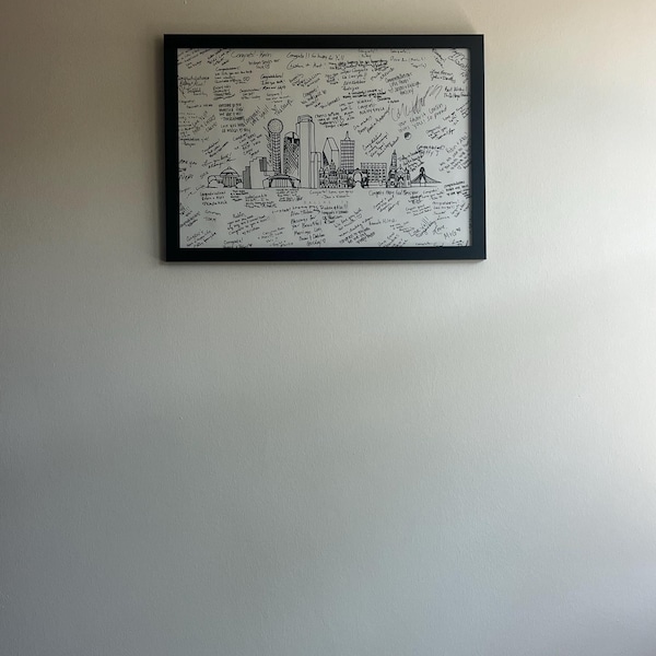 Dallas Texas Line Drawing, Dallas Skyline Drawing, Dallas Texas, Dallas ...