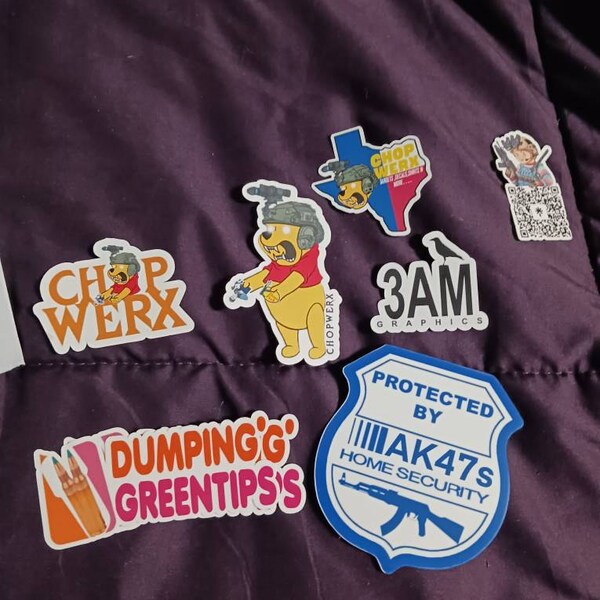 ATF Decal Atf Sticker Atf Dog Funny Sticker Gun Sticker Aft Arm Brace ...