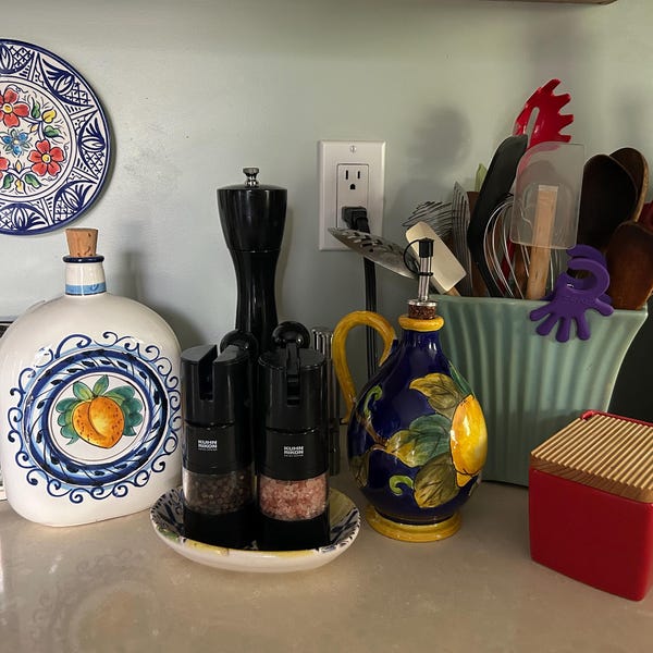 Italian Ceramic - Set of 4 Dinnerware Plate Lemons ISCHIA - Hand ...