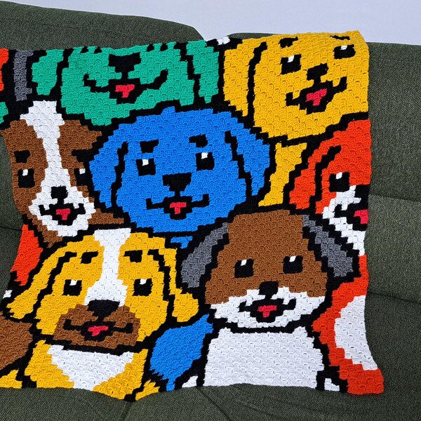 A House is Not Home Without Paw Prints Graph + Written Pattern for C2C ...