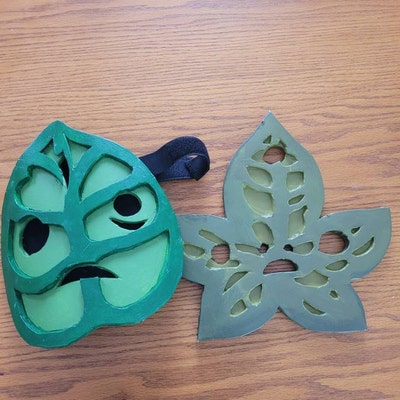 Korok Cosplay Oaki Five Pointed Leaf Mask PDF Pattern for EVA - Etsy