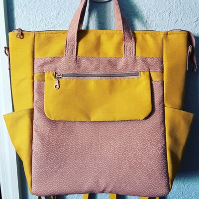 Trailblazer Convertible Backpack Bagstock Sewing Pattern - Etsy