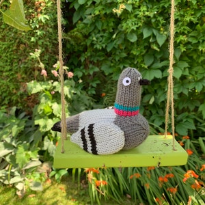 Pigeon Knitting Pattern Bill the Pigeon Cute Cuddly and Easy to Knit ...