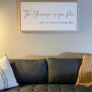 Custom Canvas Quote Custom Quotes on Canvas Customized Framed Canvas ...