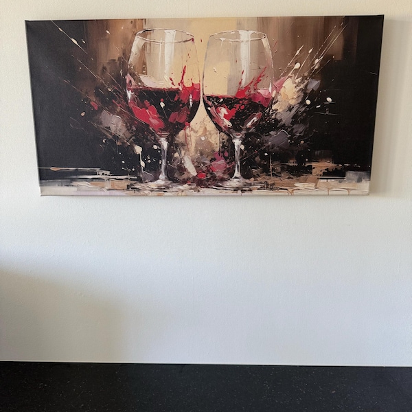 Abstract Blue Marlin Fish Canvas Print in a Painting Style, Blue Marlin ...