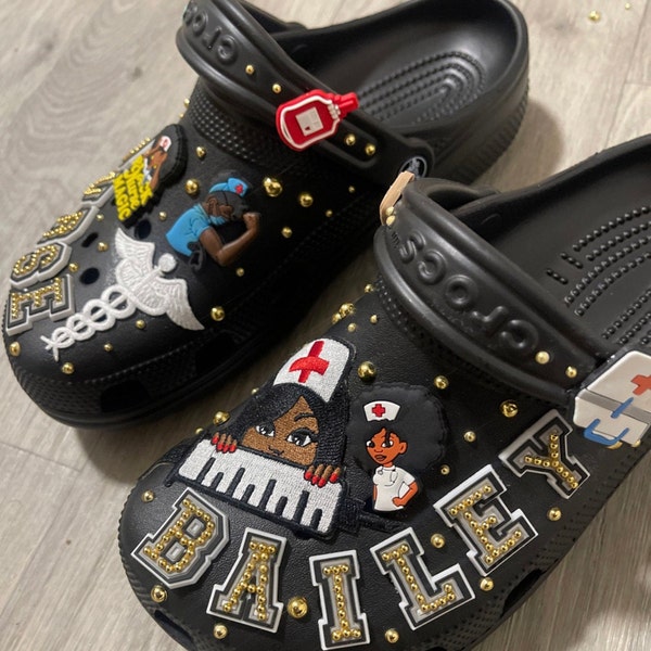 Cartoon Themed Crocs - Etsy