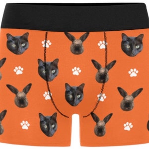 Personalized Print Hug Boxer Briefs for Men, Custom Face Boxer Briefs ...