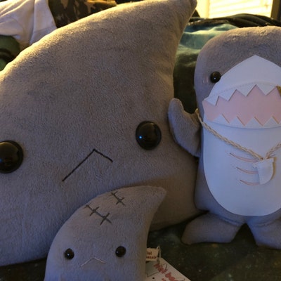 Shark Fin Plush Shark Stuffed Animal Toy, Kawaii Japan Shark Week ...