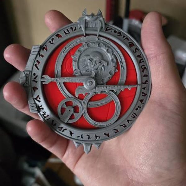 Trollhunters Amulet of Daylight / Eclipse, 3d Printed, Unofficial - Etsy