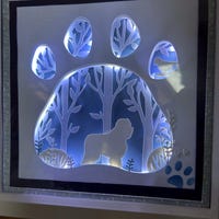 Blank Square Shadow Box Frame SVG for Layered Artwork Paper Art. 3d ...