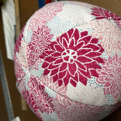 Make Your Own Ball Cushion Pillow Sewing Pattern and Tutorial PDF - Etsy