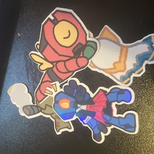 The Mechanical Trio V1, V2, & Mirage ULTRAKILL Art Print by Akans - Etsy UK