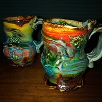 Ceramic Handmade House Number '5' Coral Reef - Etsy