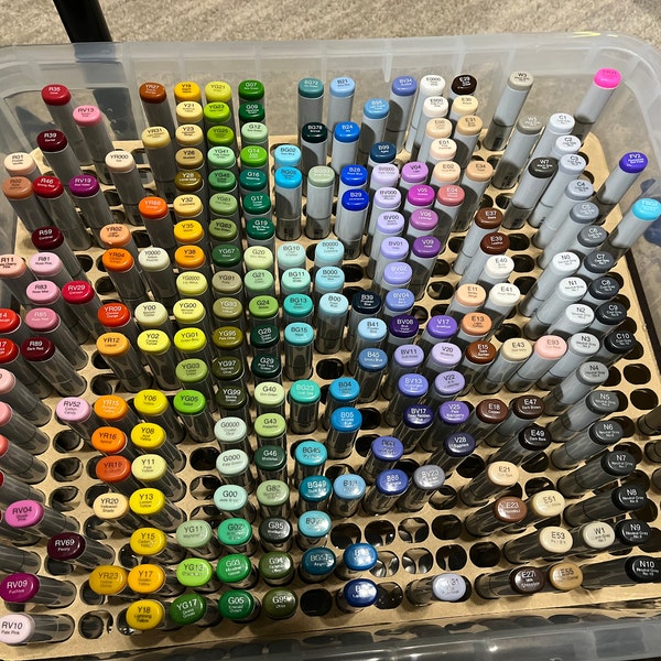 Copic Marker Storage System - Holds 380 Sketch/ciao Markers - Etsy