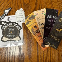 Azriel ACOTAR Officially Licensed Bookmark Shadowsinger - Etsy UK