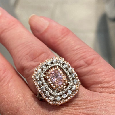 Blue Topaz Women Ring Large Rectangle Gemstone Ring - Etsy