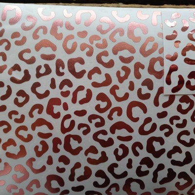 Leopard Print Vinyl Decal Wrap Cheetah Print Permanent - Etsy