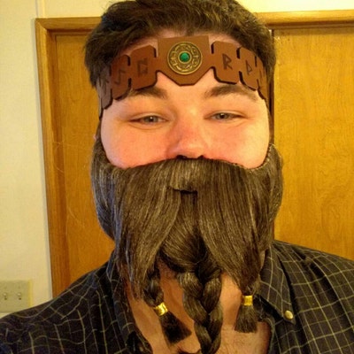 Viking Rune Leather Headband Warrior Headband DK2031-1 - Etsy