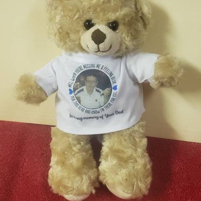 Memory Bear Loss of Father Loss of Loved One Condolence - Etsy