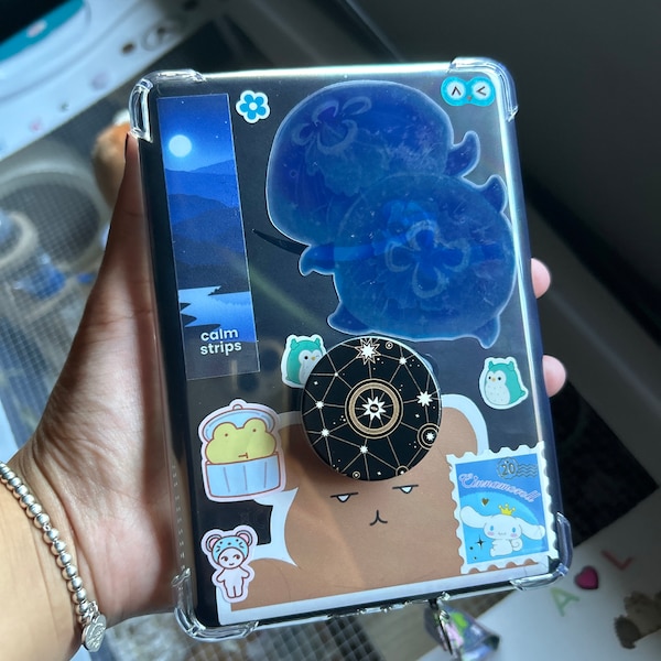 Moon Jellyfish Translucent Vinyl Stickers - Etsy