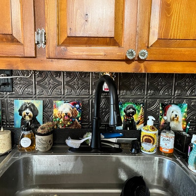 Tuxedo Cat Trivet. Black and White Cat Trivet. Hot Plate. - Etsy