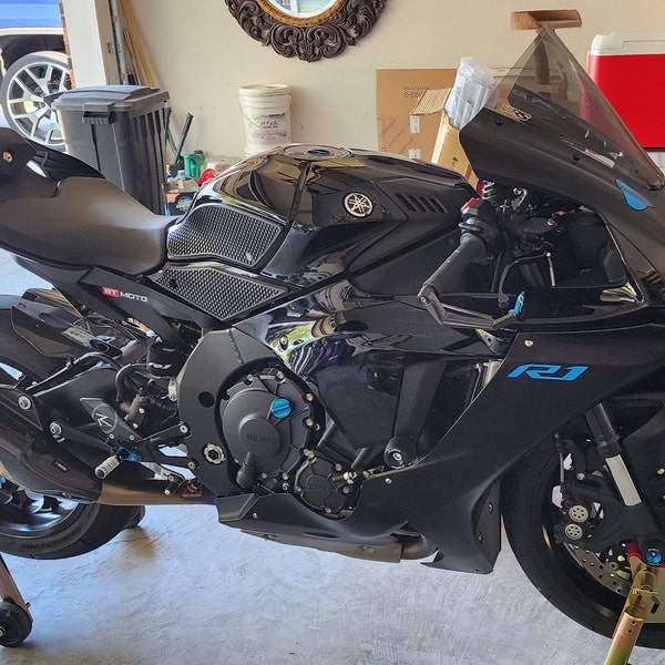 Yamaha Logo Vinyl Decal R6 R1 R1M YZF R3 YZF R1 Yamaha Decals Any Color ...