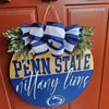 Penn State Wreath | Penn State Sign| Penn State Door Hanger | Penn ...