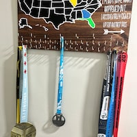 50 States Medal Holder, Display for Medals, Running Gifts, Runners ...