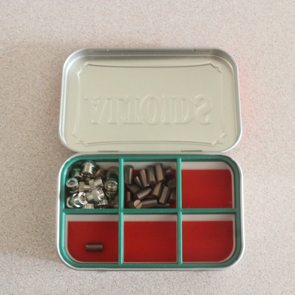 Lot of 10 #6 Seven Star Altoids Tin Tray Insert Organizer Art Palette ...