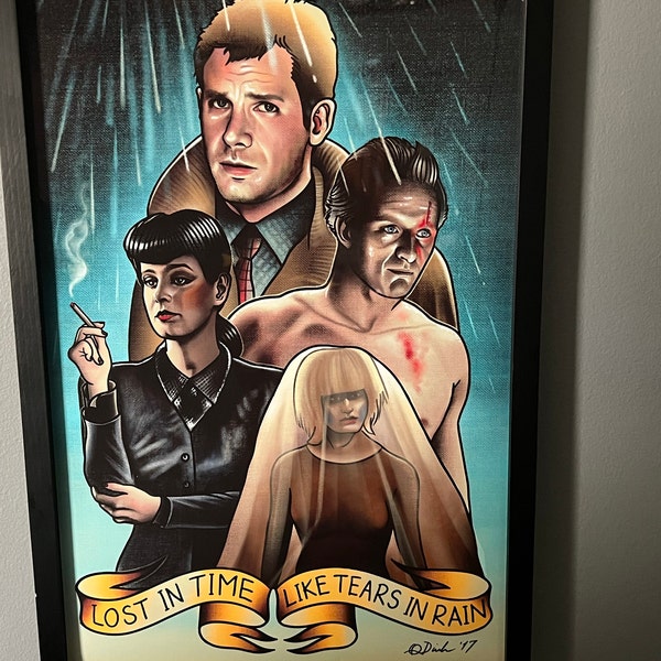 Blade Runner Tattoo Flash Art Print 11x17 - Etsy