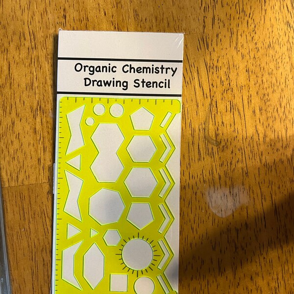 Science Stencil | Chemistry Stencil | Organic Chemistry Stencil ...