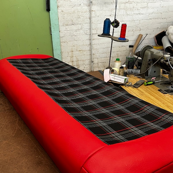 Houndstooth Pattern Auto Upholstery Fabric-by the Yard - Etsy