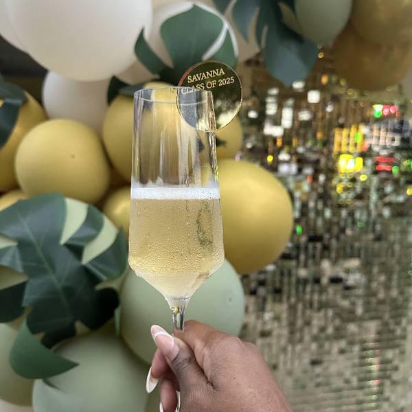 Personalized Appetizer Skewers,acrylic Initial Pick,monogram Cupcake ...