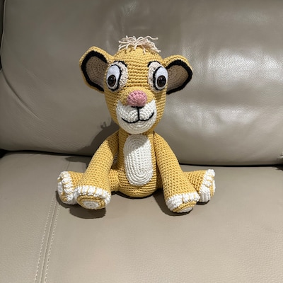 Simba the Lion Crochet Pattern - Etsy