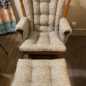 Wingback Rocker/ 4 Post Rocker/glider Cushions/rocker Cushions/ Rocking ...