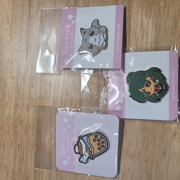 Neko Cafe Sweets Series 2 Enamel Pins Set | Cat Enamel Pin | Cat Lapel ...
