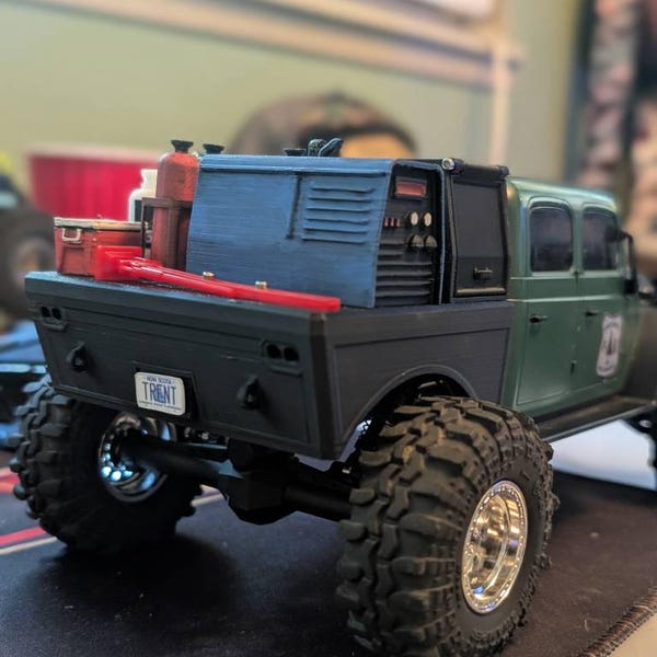SCX24 Power Wagon High Clearance Front Bumper - Etsy