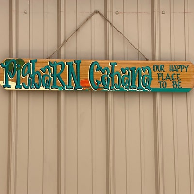 Poolside Paradise Pool Sign Pool Decor Exterior Sign - Etsy