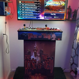 Pedestal Stand for Pandoras Box Table Top Arcade Please Read Item ...