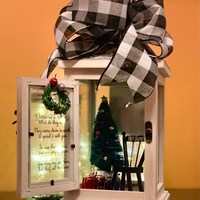 Christmas in Heaven Empty Chair Memorial Lantern Best of - Etsy Canada